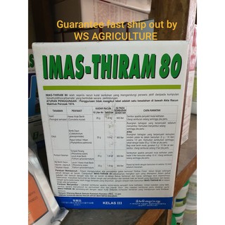 Imas Thiram 80 (1 KG) Serbuk Bancuh untuk kulat dan Algae | Shopee Malaysia