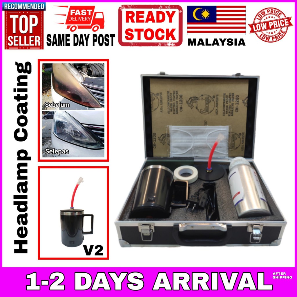 Headlamp Coating Nano Coating Car Coating Lampu Headlight Restoration ...