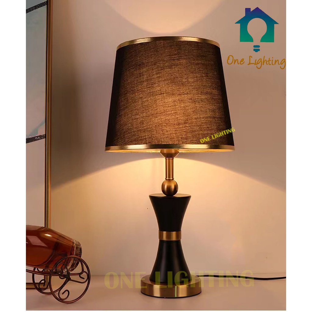 Decorative Bedside Table Lamp Modern Nordic Design Desk Lamp Lampu Sisi ...