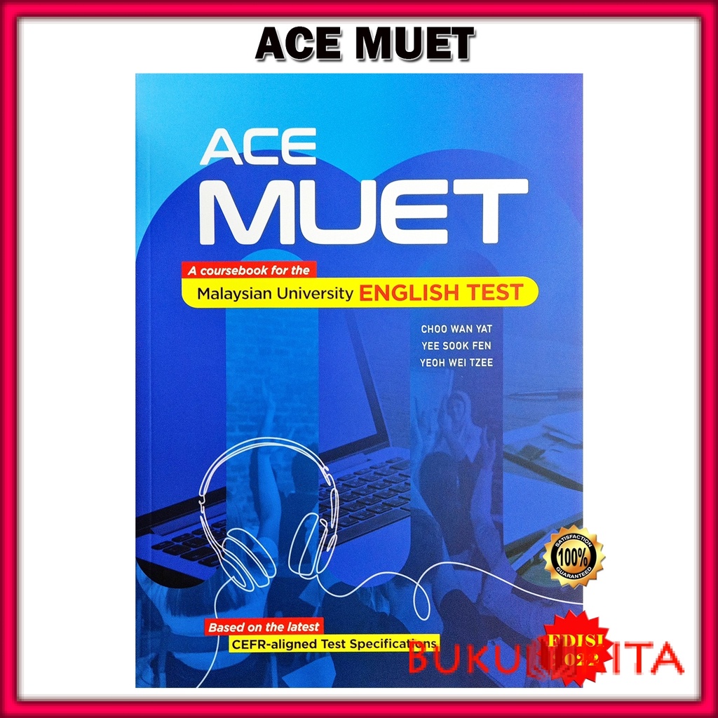 Buku Rujukan : ACE MUET Edisi 2022 | Shopee Malaysia