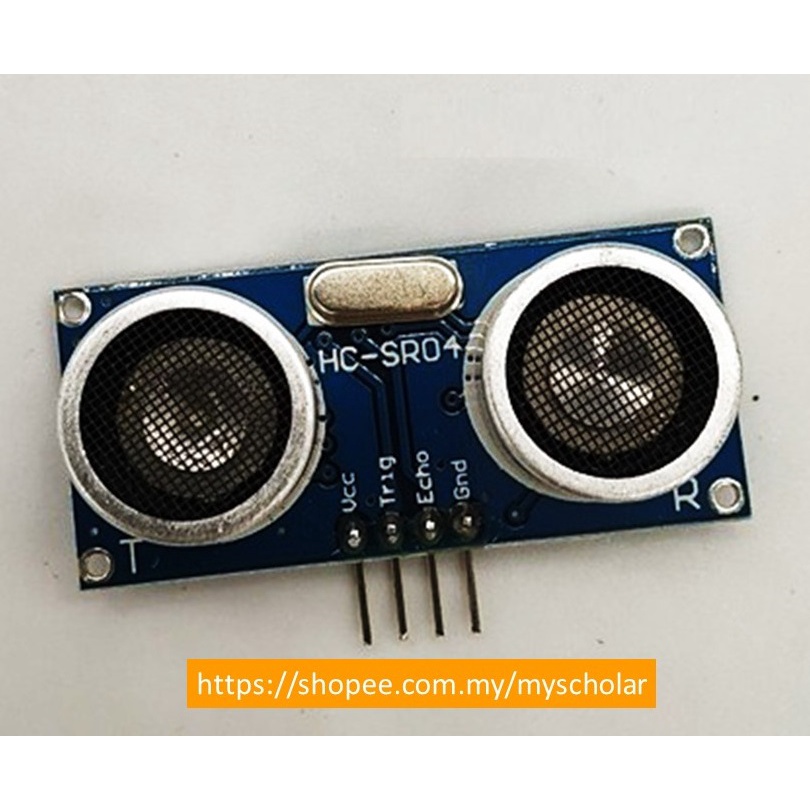 Arduino Hc Sr04 Hc 04 Ultrasonic Sensor Module Shopee Malaysia