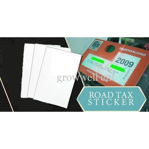 Roadtax Sticker (PLAIN) : 1 pc ( Car's / Puspakom ): BUY MORE SAVE MORE ...