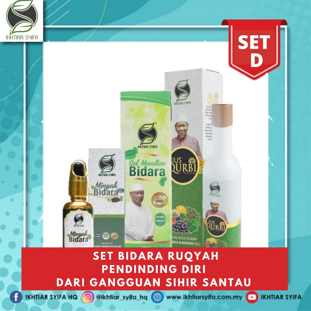 Set Pendinding Diri / Set Rawatan Santau / Set Rawatan Sihir / Set ...