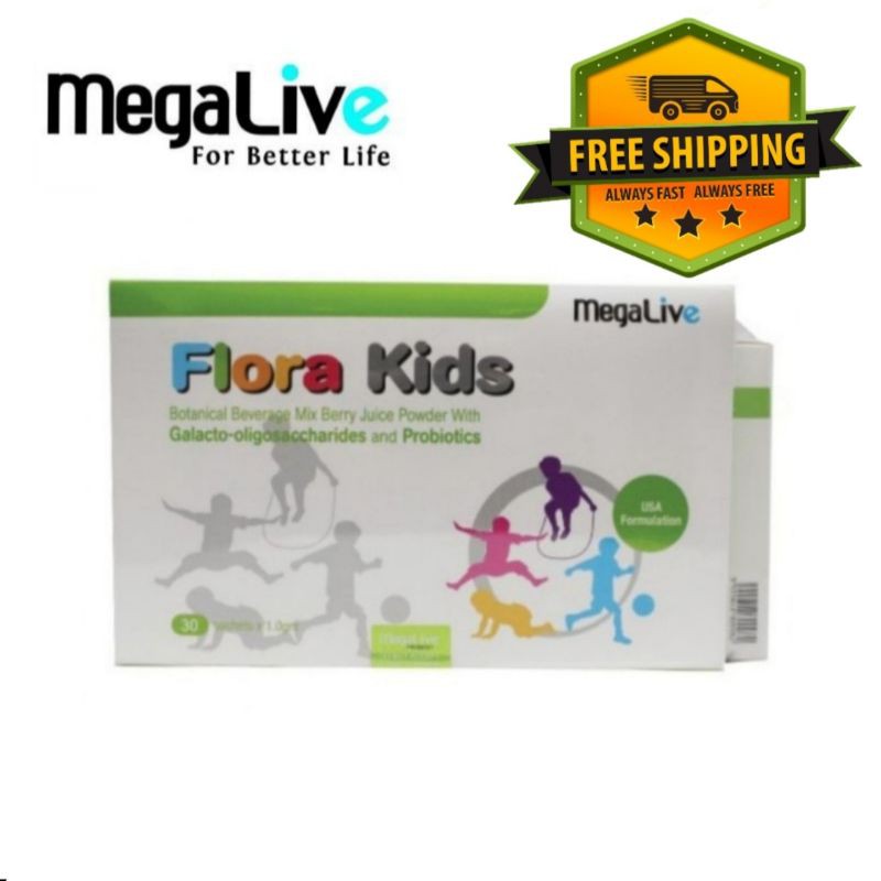 MEGALIVE FLORA KIDS (2X30'S+5'S) | Shopee Malaysia