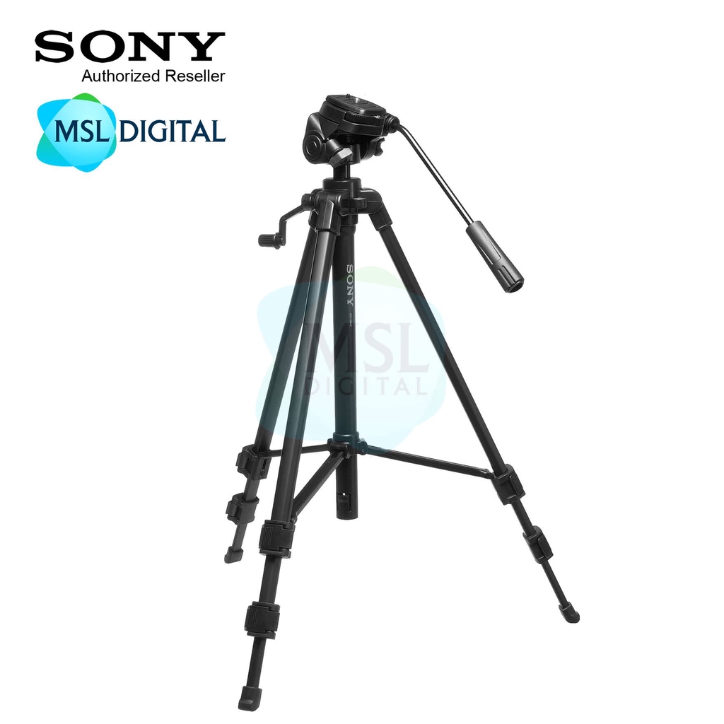 Sony VCT-R640 VCTR640 R640 Aluminium Camera Tripod/Video Tripod (3kg ...