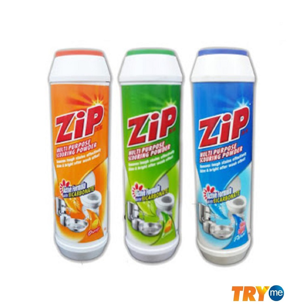 Zip Multi Purpose Scouring Powder 750g - 3 Variants | Shopee Malaysia