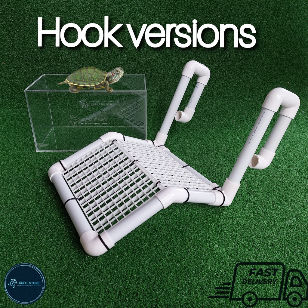 Turtle Resting Terrace,Aquarium Tortoise Basking Platform hook versions ...