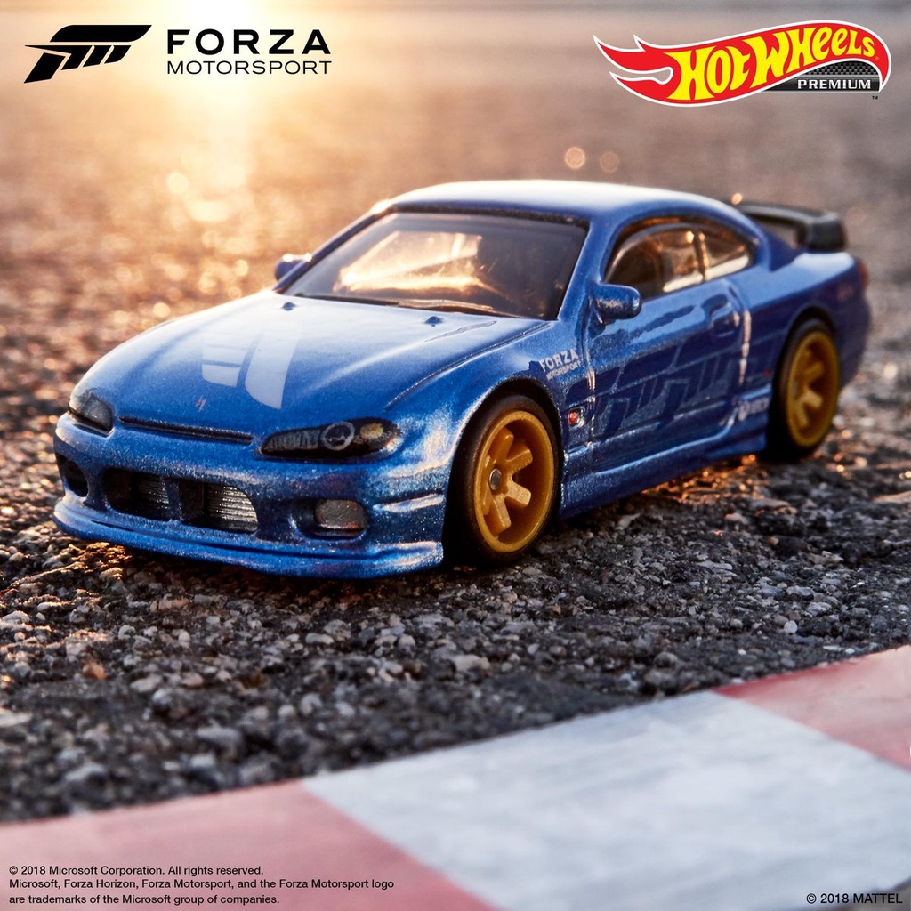 Hot Wheels Nissan Silvia S15 Forza LOOSE CONDITION | Shopee Malaysia