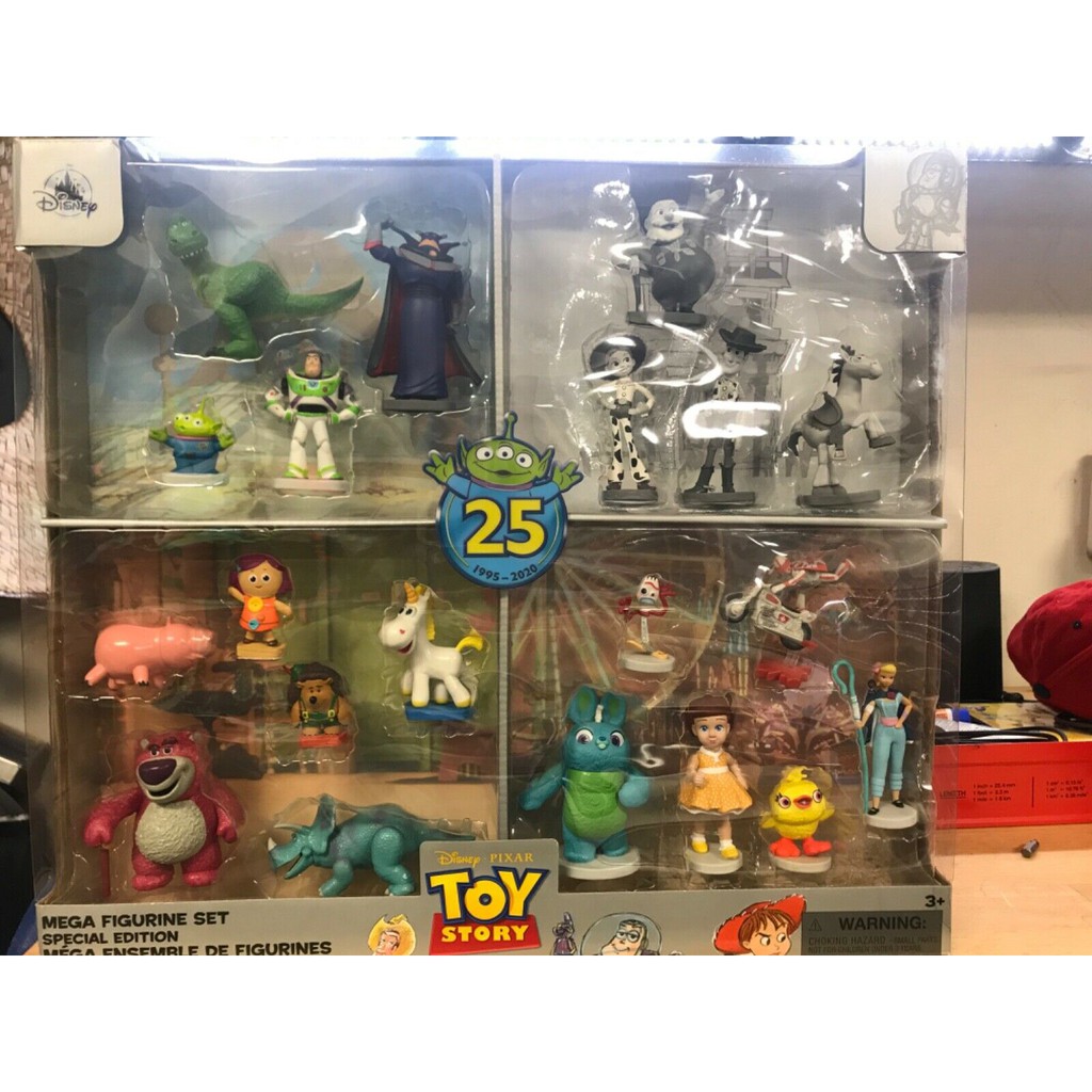 [READY STOCK] Disney Pixar Toy Story 25th Mega Figurine Play Set ...