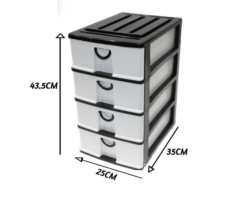 Rak Fail Kertas Atas Meja Jenama Century / Century Mini Drawer A4 Paper ...