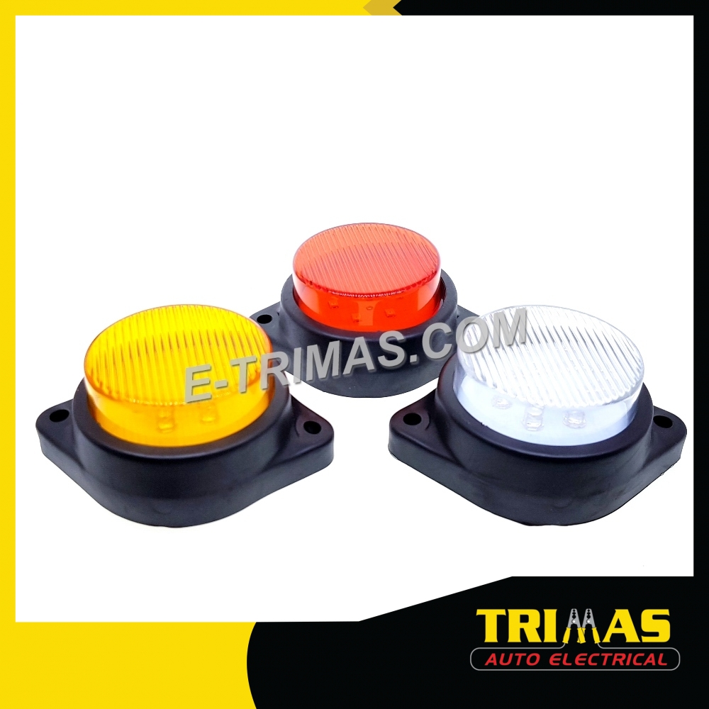 2" LED Side Mini Marker Indicator Lights Rear Lamp Tail Light Isuzu 12V ...