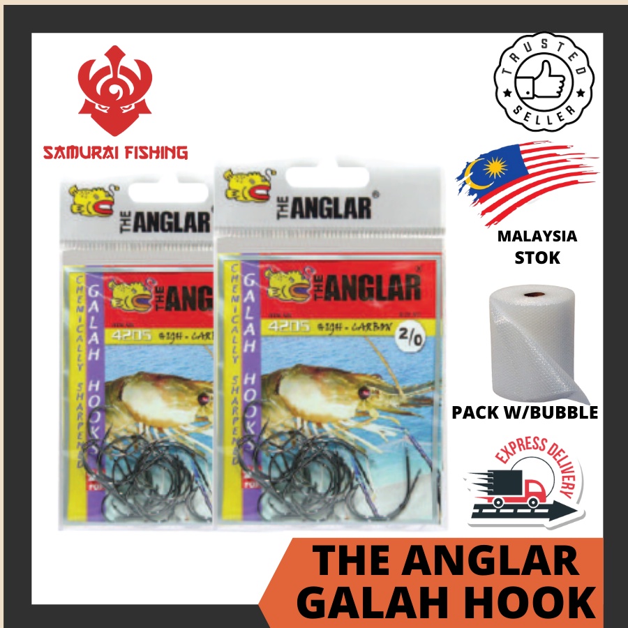 SAMURAI - MATA KAIL UDANG ANGLER SERIES 4208 4209 4205 UDANG GALAH ...