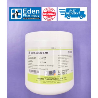 Sunward Aqueous cream ( 100g ) / ( 500g ) | Shopee Malaysia