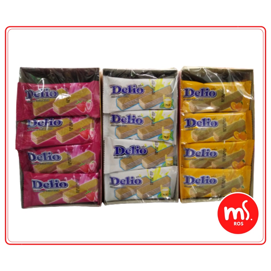 DELIO CREAM WAFER (24 X 16G) | Shopee Malaysia