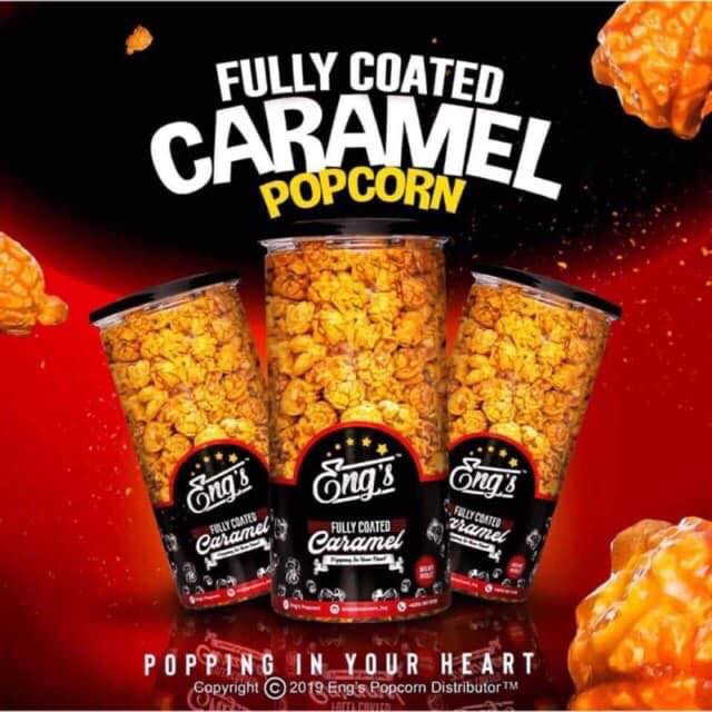 (READY STOCK) Eng's Fully Coated Caramel Popcorn (300gram) | Shopee ...