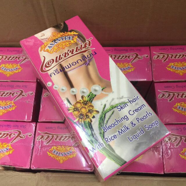 Asantee Skin Hair Bleaching Cream Pink (FREE FOR ABOVE RM40 & CHANCES ...