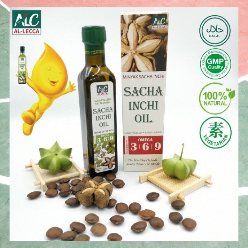 Sacha Inchi Oil - ALLECCA 250mL Sacha Inchi Oil | Shopee Malaysia