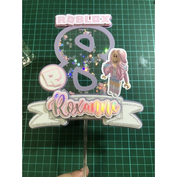 Roblox number shaker cake topper | Shopee Malaysia