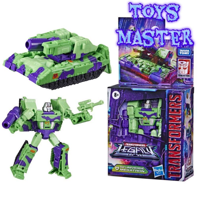 Hasbro Transformers Legacy Core Class G2 Universe Megatron | Shopee ...