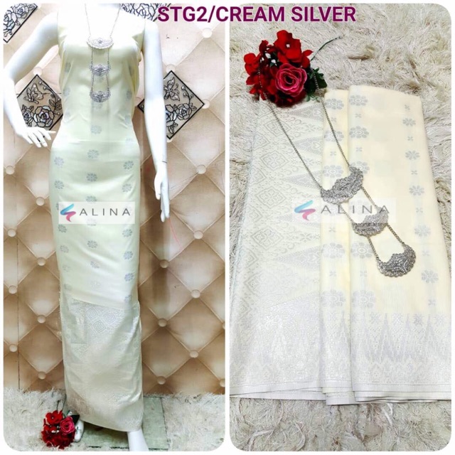 Songket tenun asli Design terengganu songket tenun bunga tanjung ...