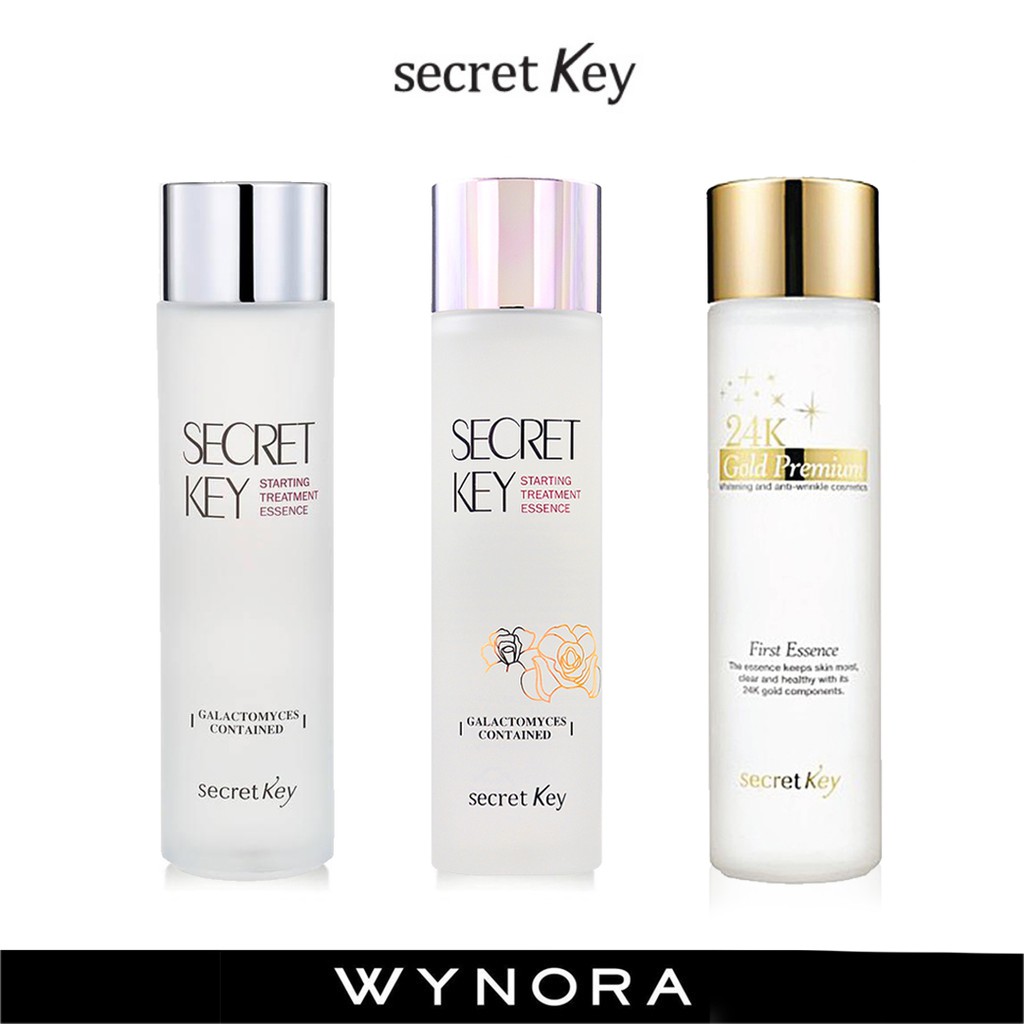 Secret Key Starting Treatment Essence 155ml, Rose Edition 150ml, Gold ...