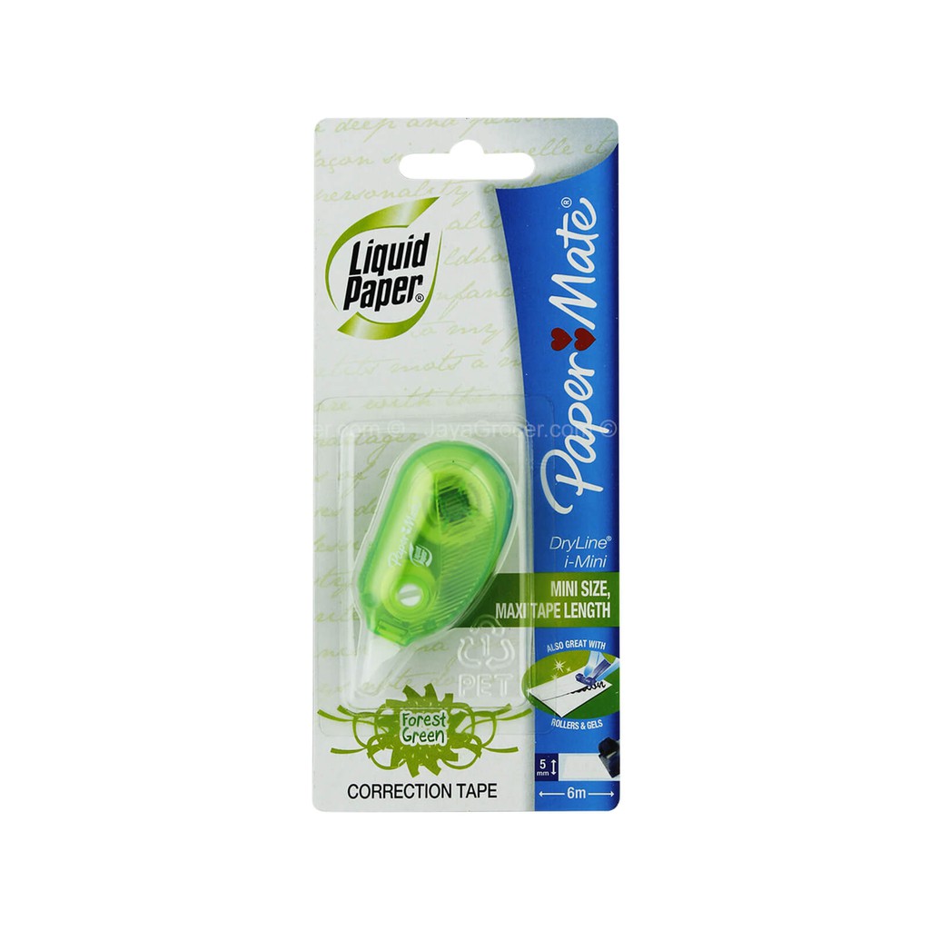 Paper Mate Liquid Paper DryLine I-Mini Correction Tape - Royal Purple ...