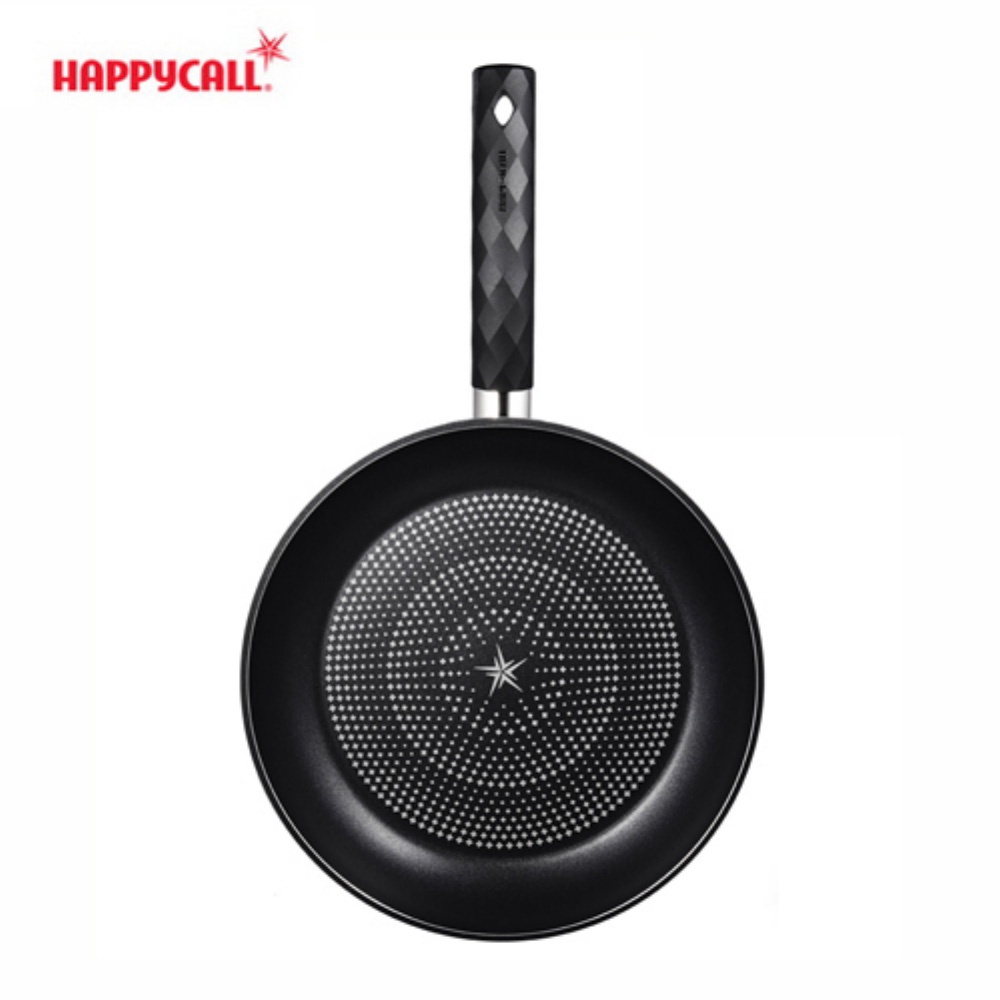 HAPPYCALL Diamond Coating IH Light Frying Pan(24cm/26cm/28cm) Made in KOREA | Shopee Malaysia