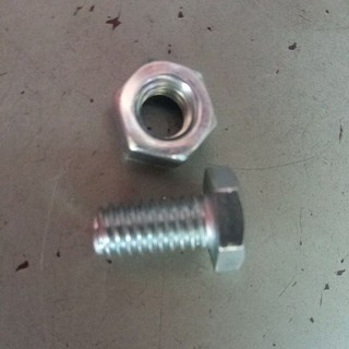 Skru Rak Besi lubang (M8x16mm)/Skru bolt and nut for angle slotted bar ...