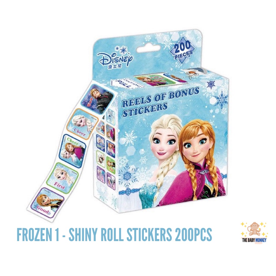 Disney Shiny Roll Reward Stickers Winnie the Pooh Frozen Princess Sofia ...