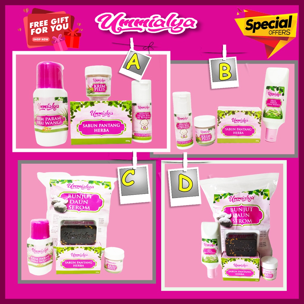 UMMIALYA Set Pantang | Set Labour Kit | Maternity Kit | Set Berpantang ...