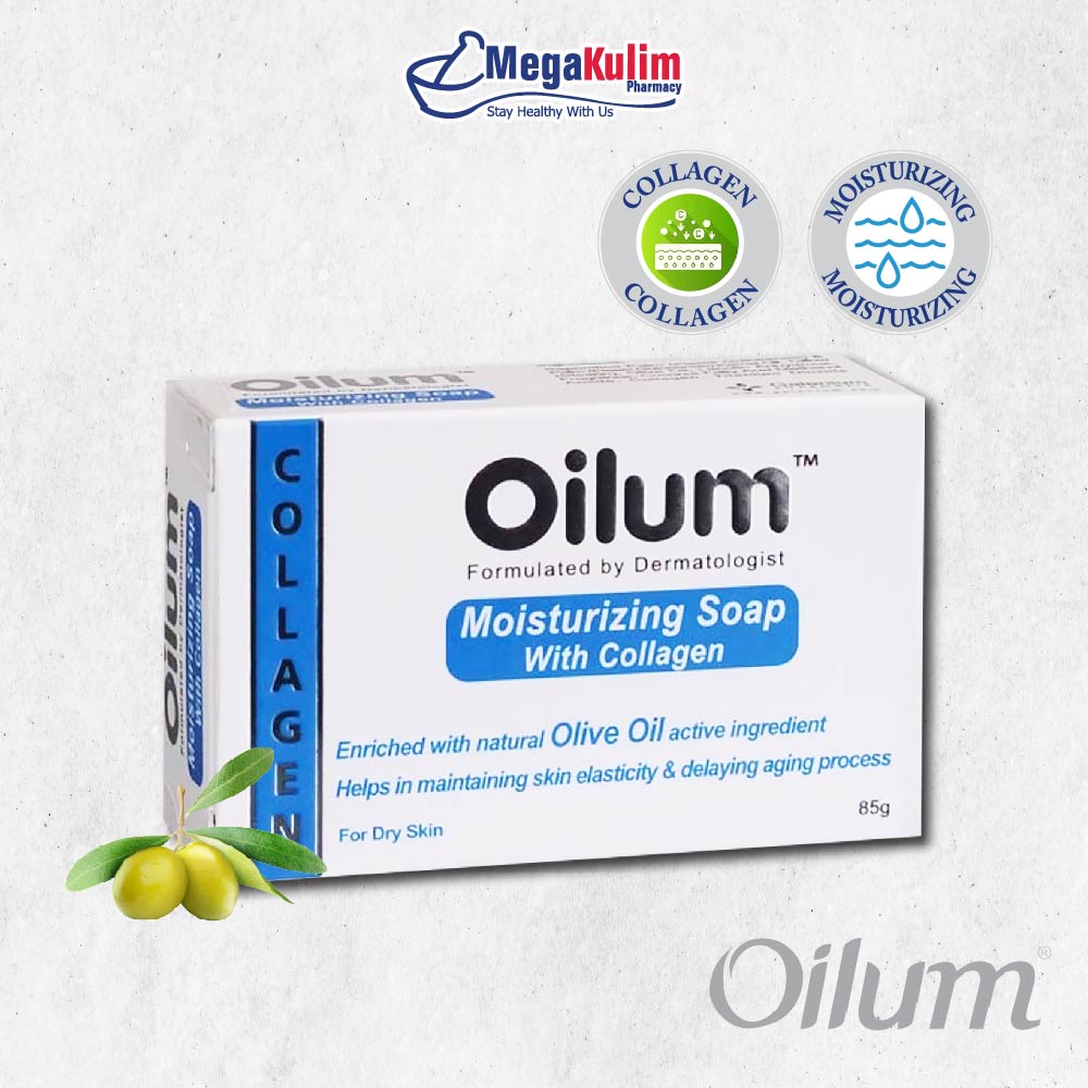 Oilum Moisturizing Soap with Collagen 85g | Shopee Malaysia