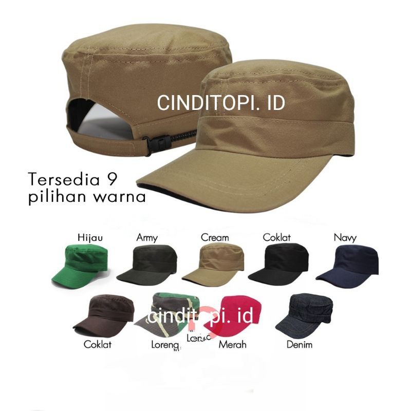 Plain Comando Hat PLAIN CAMO PLAIN VINTAGE ARMY ABRI Cap Comando Hat ...