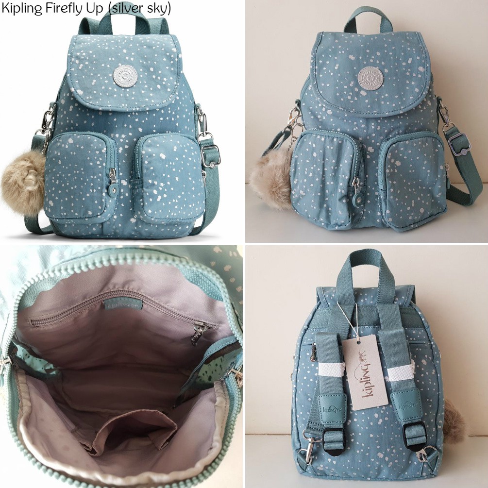 Authentic NWT Kipling Firefly Up Backpack Bagpack Convertible Shoulder ...