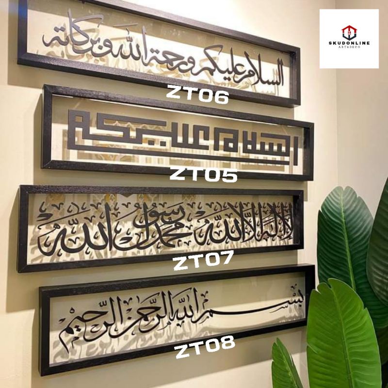 Black Wall Frame Transparent 20x90cm Hanging Rustic Frame | Shopee Malaysia