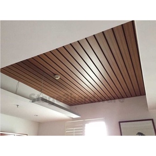 6Ft PVC Ceiling Wall Panel Home Ceiling/Wall Waterproof 20cm x 8mm ...