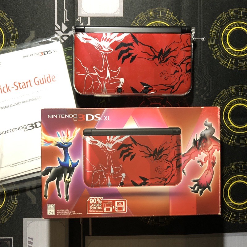 Nintendo 3DS XL Pokemon Xerneas / Yveltal Red Edition (US, Asia ...