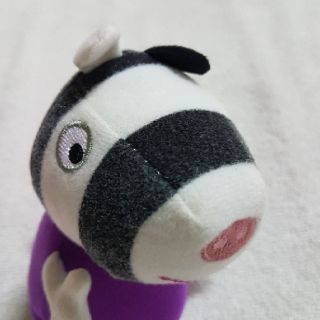 Authentic Peppa Pig ZaZa Zebra with Sound Plush Soft Toy | Shopee Malaysia