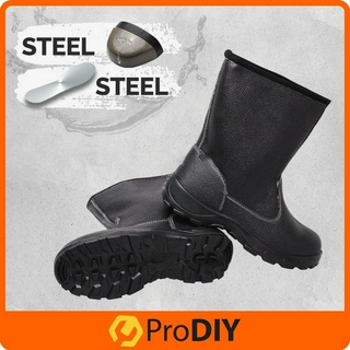 PRODIY Safety Boots High Cut Kasut safety boot lelaki Kasut Keselamatan ...