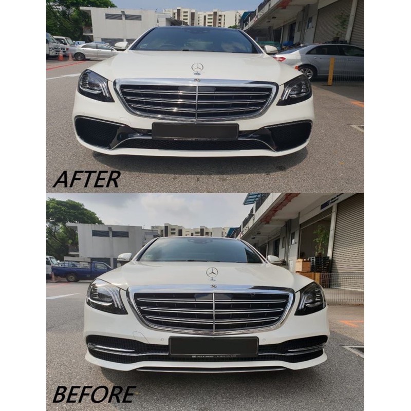 Mercedes Benz w222 2019 2020 2021 facelift s65 AMG bodykit body kit ...