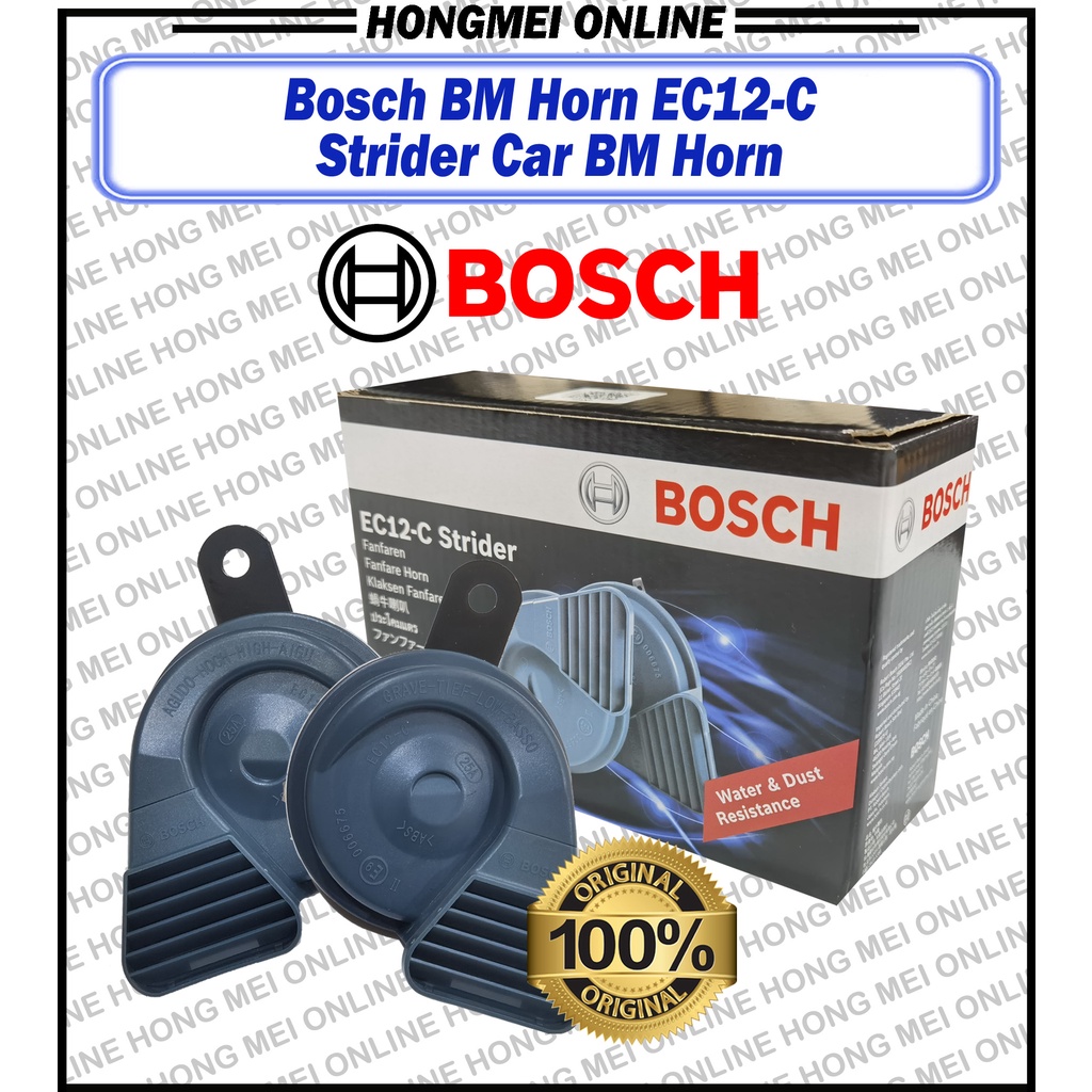 100% ORIGINAL BOSCH BM Horn EC12-C Strider Car BM Horn | Shopee Malaysia