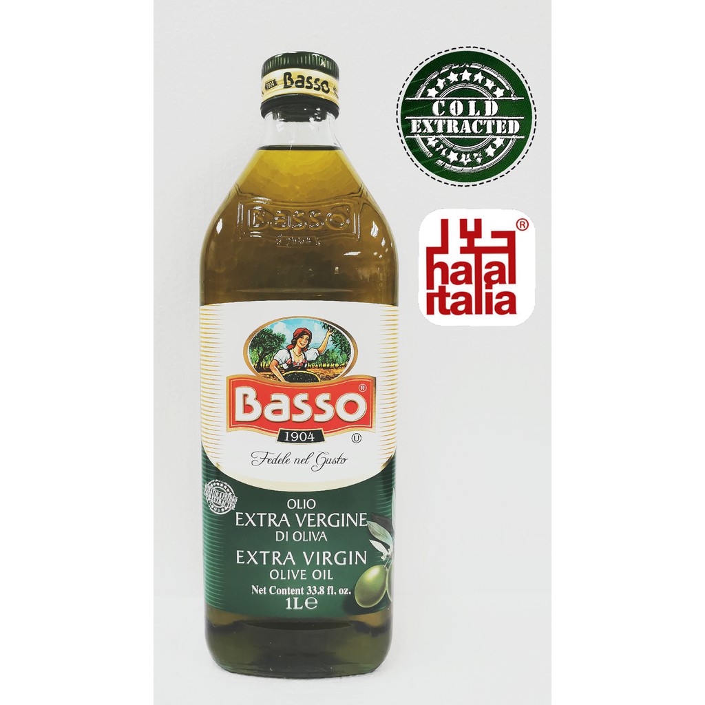 Basso Extra Virgin 1 litre- From Italy *Max total 4 btls oil product ...