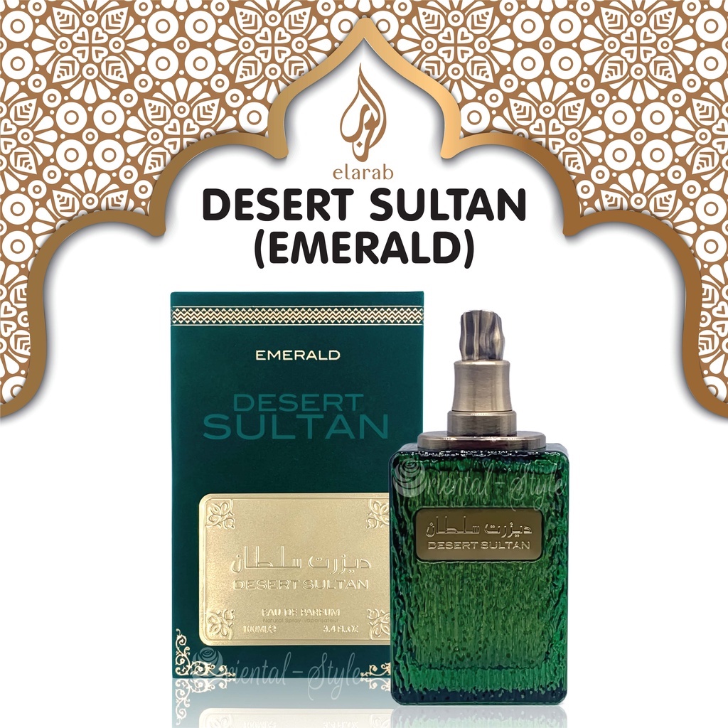 PERFUME DESERT SULTAN (EMERALD) 100ML ORIGINAL BY ARD AL ZAAFARAN ...
