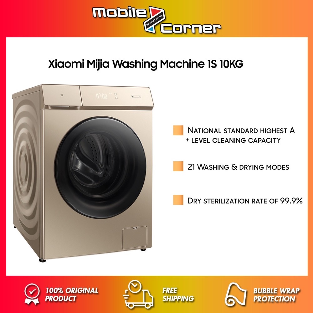 Xiaomi Mijia Mi Washing & Drying Machine 1S 10KG [21 Washing Modes | Up ...