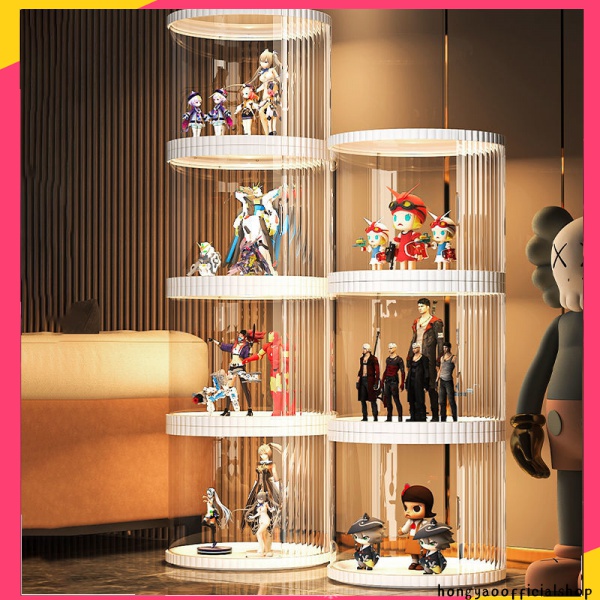 Rotating Hand-Made Lego Display Cabinet Toy Model Display Rack Acrylic ...