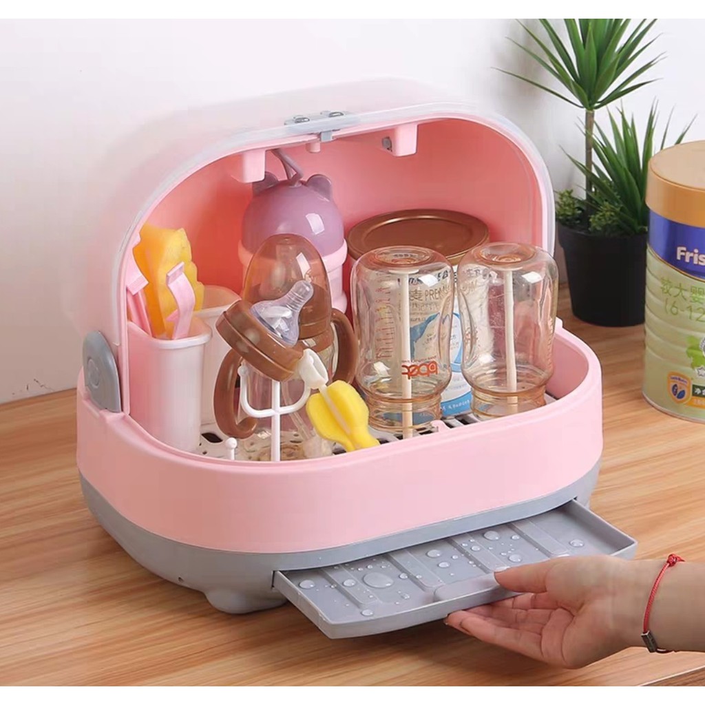 Portable Plastic Bottle Storage Box for Baby Milk Bottles CB-011 ...