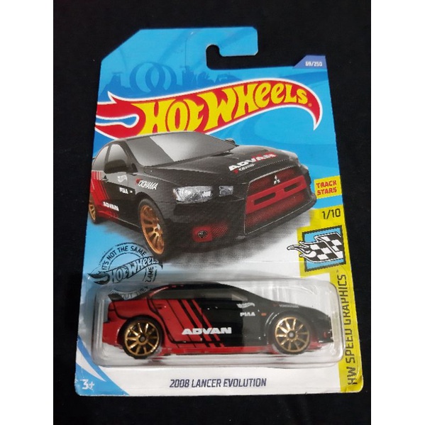Hot Wheels 2008 LANCER EVOLUTION (ADVAN) | Shopee Malaysia