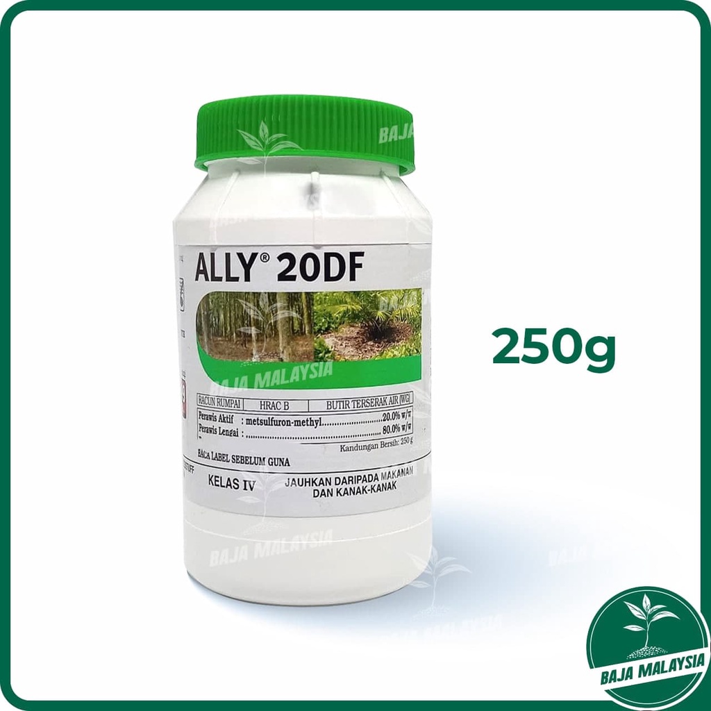 Ally 20DF Metsulfuron Herbicide Racun Rumput Rumpai 250g | Shopee Malaysia