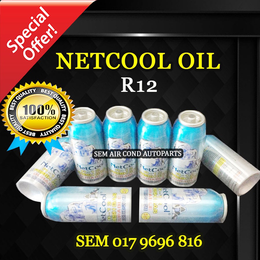 NETCOOL COMPRESSOR OIL TREATMENT R12 (CAR AIRCOND SYSTEM) | Shopee Malaysia