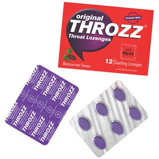 THROZZ THROAT LOZENGES ( STRIPS) | Shopee Malaysia