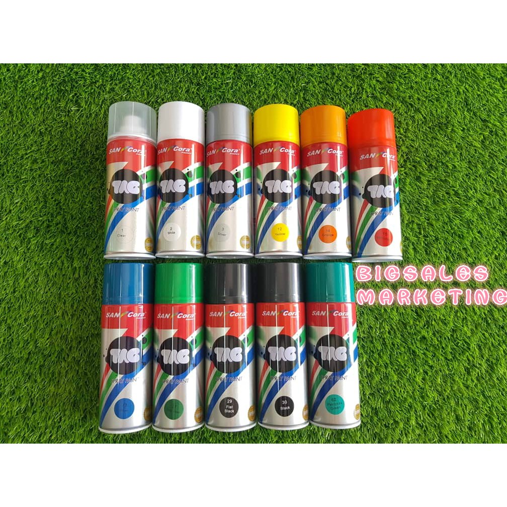 400 ML SANCORA TAG Aerosol Spray Paint / Spray Cat 400 ML | Shopee Malaysia